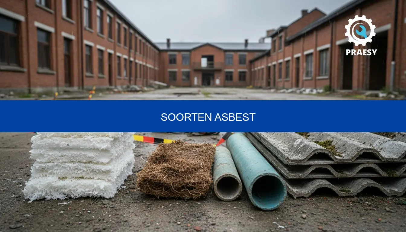 Herken en verwijder verschillende soorten asbest
